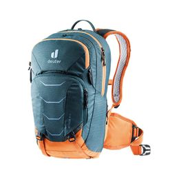 Deuter Fahrradrucksack "Attack 8 JR" in Dunkelblau/ Orange - (B)24 x (H)42 x (T)14 cm - 54% | Kinder-austruestung-accessoires