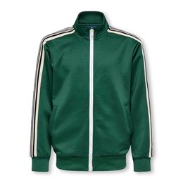 Only & Sons Only&Sons Trainingsjacke "Riber" in Gr&uuml;n - 48% | Gr&ouml;&szlig;e 146/152 | Kinder-outdoor-jacken