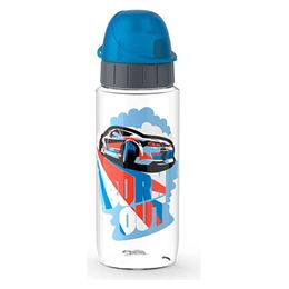 Emsa Trinkflasche "Rennfahrer" in Blau - 500 ml - 29% | Kinder-austruestung-accessoires