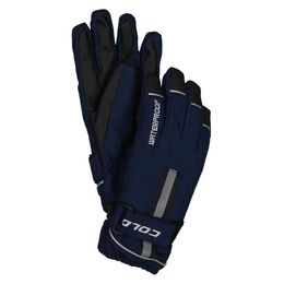 COLD Ski-/ Snowboardhandschuhe "Softy" in Dunkelblau - 10% | Gr&ouml;&szlig;e 146/152 | Kinderhandschuhe
