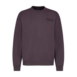 Sublevel Sweatshirt in Aubergine - 62% | Gr&ouml;&szlig;e S | Herren-plussize