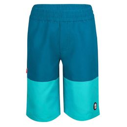 Trollkids Badeshorts "Kroksand" in Blau/ T&uuml;rkis - 43% | Gr&ouml;&szlig;e 140 | Kinder-bademode