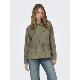Only Hemd in Khaki - 62% | Gr&ouml;&szlig;e L | Damen-blusen