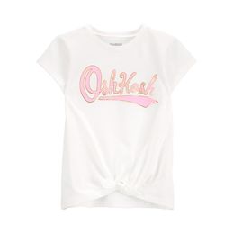 Oshkosh Shirt in Wei&szlig;/ Rosa - 57% | Gr&ouml;&szlig;e 98 | Kinder-oberteile