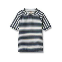 Wheat Badeshirt "Jackie" in Dunkelblau/ Wei&szlig; - 59% | Gr&ouml;&szlig;e 98 | Kinder-bademode