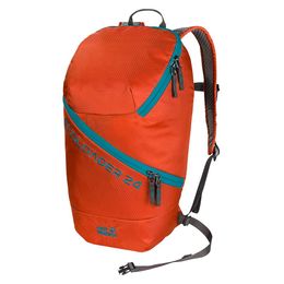 Jack Wolfskin Wanderrucksack "Ecolader 24" in Rot - (B)23 x (H)37 x (T)15 - 43% | Kinder-austruestung-accessoires