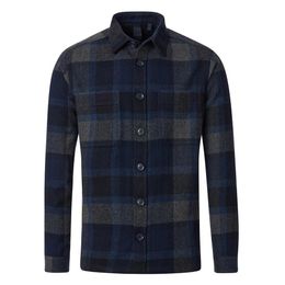 Casamoda Hemdjacke in Dunkelblau - 52% | Gr&ouml;&szlig;e XL | Herren-plussize