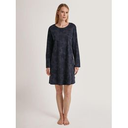 Calida Nachthemd in Dunkelblau - 54% | Gr&ouml;&szlig;e L | Damen-loungewear