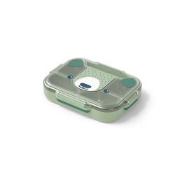 Monbento Lunchbox ''Bear'' in Gr&uuml;n - (B)28,2 x (H)5,7 x (T)21,4 cm - 10% | Aufbewahren-servieren