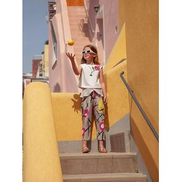 LiaLea Top in Beige/ Weiß - 73% | Größe 116 | Kinder-oberteile