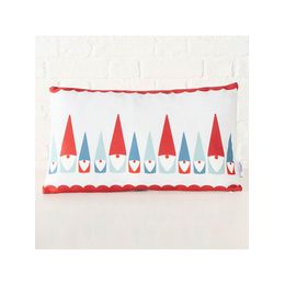 Boltze Kissen "Remsy" in Wei&szlig;/ Rot/ Mint - (L)50 x (B)30 cm - 16% | Dekokissen