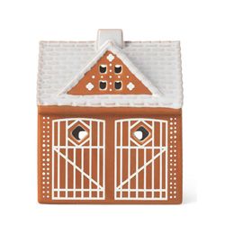 Rosendahl Lichthaus "Gingerbread" in Hellbraun - (H)11,5 cm - 23% | Kerzen-vasen