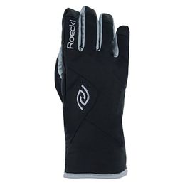 Roeckl Sports Ski-/ Snowboardfingerhandschuhe "Axams GTX" in Schwarz - 53% | Gr&ouml;&szlig;e 4 | Kinderhandschuhe