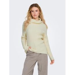 Only Rollkragenpullover in Creme - 45% | Gr&ouml;&szlig;e L | Damen-pullover-cardigans
