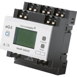 homematic IP Smart-Home-Zubeh&ouml;r &raquo;Dimmaktor f&uuml;r Hutschienenmontage &ndash; 3-fach&laquo; Der Betrieb erfordert die Anbindung an eine der folgenden L&ouml;sungen: 