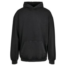 Urban Classics Kapuzensweatshirt »Herren Acid Washed Big Hoody«, 1 Stk. black S S Hoodies mit Kapuze und beqümer Kängurutasche