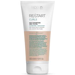 Revlon PROFESSIONAL Haar&ouml;l &raquo;Re/Start CURLS Multipurpose Gel To Oil 150 ml&laquo; N&auml;hrt und definiert Locken und Wellen f&uuml;r lang anhaltenden Schwung. beige 