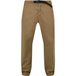 Urban Classics Stoffhose &raquo;Herren Straight Leg Chino with Belt&laquo; tiniolive 36 - Normalgr&ouml;&szlig;en Normalgr&ouml;&szlig;en 36 Zeitlose Chinohosen f&uuml;r l&auml;ssige Outfits