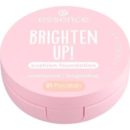Essence Foundation »BRIGHTEN UP! cushion foundation« 3-tlg., flüssige Textur, aufbaubare Deckkraft, wasserfest, aufhellend Porcelain Foundation von...