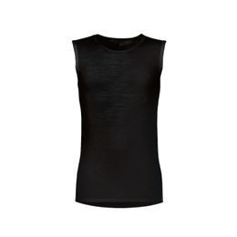 TRIGEMA Damen Unterhemd &raquo;TRIGEMA Tr&auml;gershirt aus Merinowolle&laquo; 1 Stk. schwarz M, 1 Stk., US-Gr&ouml;&szlig;en