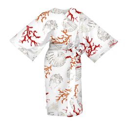 Apelt Kimono »Coral« 1 Stk. passend zur Bettwäsche rot Schlafen