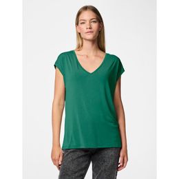 Pieces Kurzarmshirt &raquo;PCKAMALA TEE NOOS BC&laquo; Pepper Green S S Damenshirt von Pieces