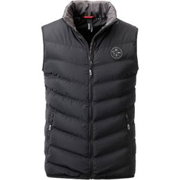 Lpo Herren LPO Steppweste &raquo;GILMOUR V NEW VEST Men&laquo; in edler Melangeoptik schwarz XL