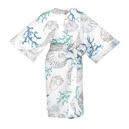 Apelt Kimono »Coral« 1 Stk. passend zur Bettwäsche blau Schlafen