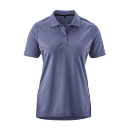 Gonso Radtrikot &raquo;Essential Poloshirt W&laquo; Damen Radshirt, Polo-Shirt mit Spitzkragen, mit R&uuml;ckentasche graublau 36 36 K&ouml;rpernahe Passform
