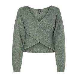 Pieces Pullover in Gr&uuml;n - 27% | Gr&ouml;&szlig;e M | Damen-pullover-cardigans