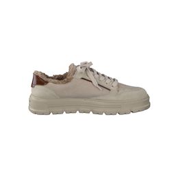 Paul Green Leder-Sneakers in Beige - 44% | Gr&ouml;&szlig;e 39 | Damen-sneakers