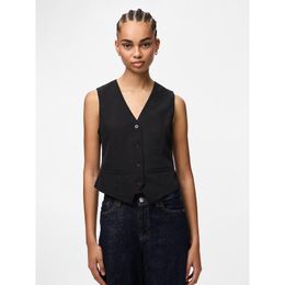 Pieces Anzugweste »PCBOZZY VEST NOOS EXP BC« Black XL XL Taillierte Weste von Pieces