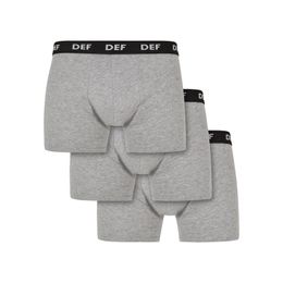 DEF Boxershorts &raquo;Herren Cost 3-Pack Boxershorts&laquo; 1 Stk. grey 3XL - 1 Stk. 1 Stk. 3XL Bequeme Boxershorts f&uuml;r Alltag und Freizeit