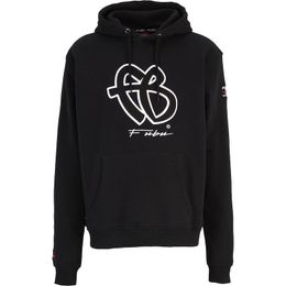 Fubu Kapuzensweatshirt &raquo;FBMQ12110BLK Classic Hooded Sweatshirt&laquo;, 1 Stk. black/white 3XL 3XL Darf in keinem Kleiderschrank fehlen