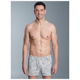 TRIGEMA Boxershorts »Boxer-Shorts mit freundlichem Smiley-Muster« 1 Stk. weiss M - 1 Stk. 1 Stk. M DELUXE-Single-Jersey