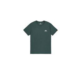 Alpha Industries Herren T-Shirt &raquo;Basic T-Shirt SL&laquo; blau M