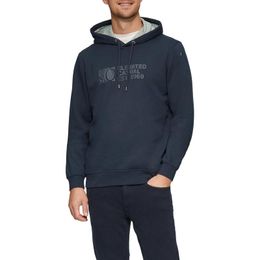 s.Oliver Kapuzensweatshirt, mit Front-Print blue XL XL Kapuzensweater von s.Oliver