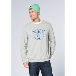Chiemsee Sweatshirt Neutral Gray Melange XL (56/58) XL (56/58) Chiemsee Herren Basic Sweatshirt