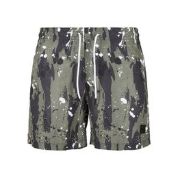 Urban Classics Badeshorts »Herren Pattern Swim Shorts« white dot camo aop S - US-Größen US-Größen S Stilvolle Badehosen für Strand und Pool