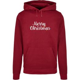 Merchcode Kapuzensweatshirt &raquo;Herren Ladies Merry Christmas Lights Box Tee&laquo;, 1 Stk. burgundy XL XL Hoodies mit Kapuze und bequemer K&auml;ngurutasche