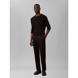Calvin Klein Bundfaltenhose elastischer Bund, Slim fit, Bundfalte BLACK M - N-Gr N-Gr M Hose von Calvin Klein Menswear