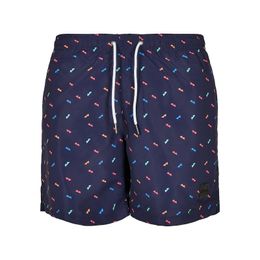 Urban Classics Herren Urban Classics Badeshorts &raquo; Herren Pattern Swim Shorts&laquo; S, US-Gr&ouml;&szlig;en
