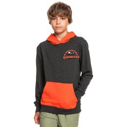 Quiksilver Kapuzensweatshirt &raquo;Open Spot&laquo; Dark Grey Heather 8(125-130cm) 8(125-130cm) Stoff: Mischgewebe aus Baumwolle und...