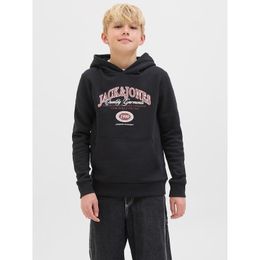 Jack & Jones JACK & JONES JUNIOR Kapuzensweatshirt &raquo;JJARI BRANDING SWEAT HOOD JNR&laquo; Black 164 164 Sweater von Jack & Jones Junior