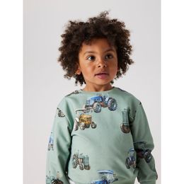 name it Sweatshirt &raquo;NMMLUDVIG LS NREG SWEAT UNB&laquo; Jadeite 98 98 Sweater von name it f&uuml;r Jungen