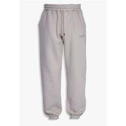 DROPSIZE Jogginghose »HEAVY LOOSE FIT JOGGER« pumice stone XL - US-Größen US-Größen XL Passform oversized mit geradem Schnitt und langer Beinlänge...