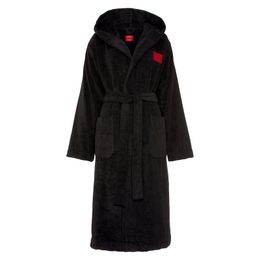 HUGO UNDERWEAR Bademantel »TERRY_HOODED GOWN 10253946 01«, mit Kapuze Black XS (34) Bademantel von HUGO Womanswear
