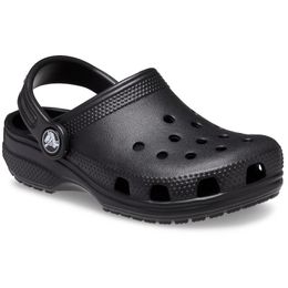 Crocs Clog »Classic Clog K« Hausschuh, Schlappen, Sandale mit Fersenriemen schwarz 24 24 Sportiver Clog für sommerliche Aktivitäten