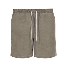 Urban Classics Badeshorts &raquo;Washed Swim Shorts&laquo; paleolive 4XL - US-Gr&ouml;&szlig;en US-Gr&ouml;&szlig;en 4XL Bequeme Unterhosen fuer Komfort und Halt