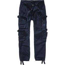 Brandit Stoffhose »Herren Pure Slim Fit Trouser« navy S - US-Größen US-Größen S Bequeme Sweathosen für Freizeit und Sport